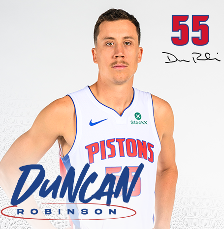 Official Duncan Robinson Jerseys & Merch – Pistons 313 Shop
