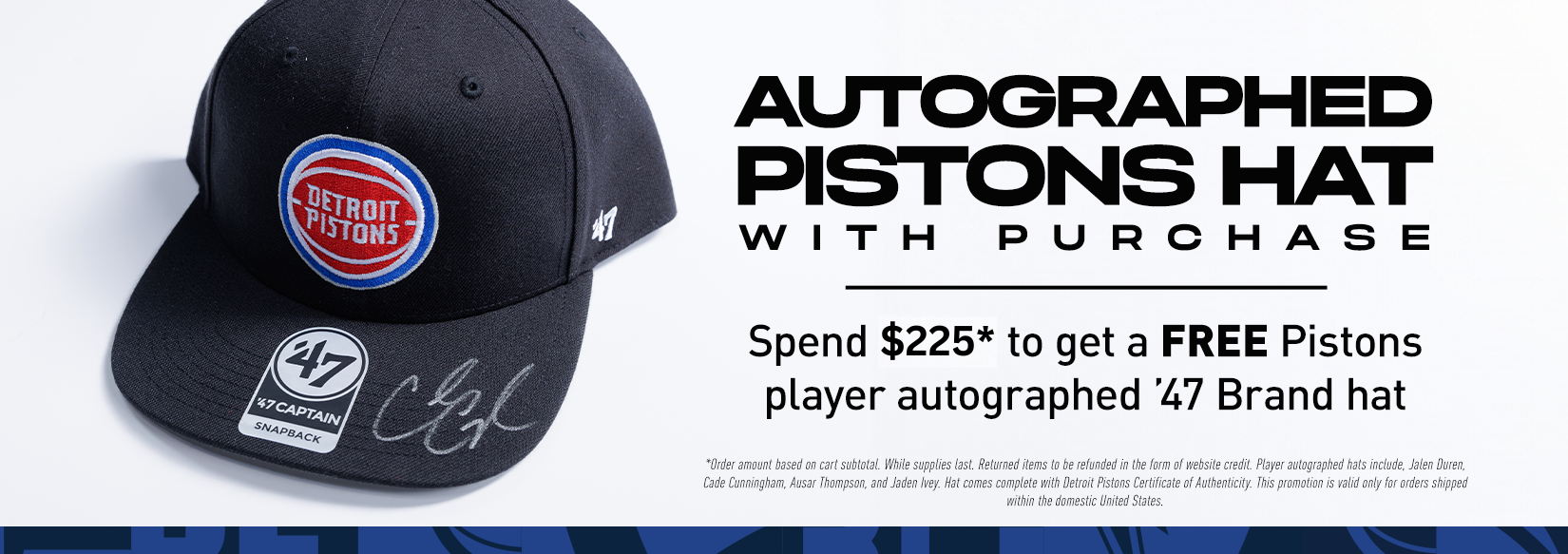 Official Detroit Pistons Shop at Pistons313Shop.com