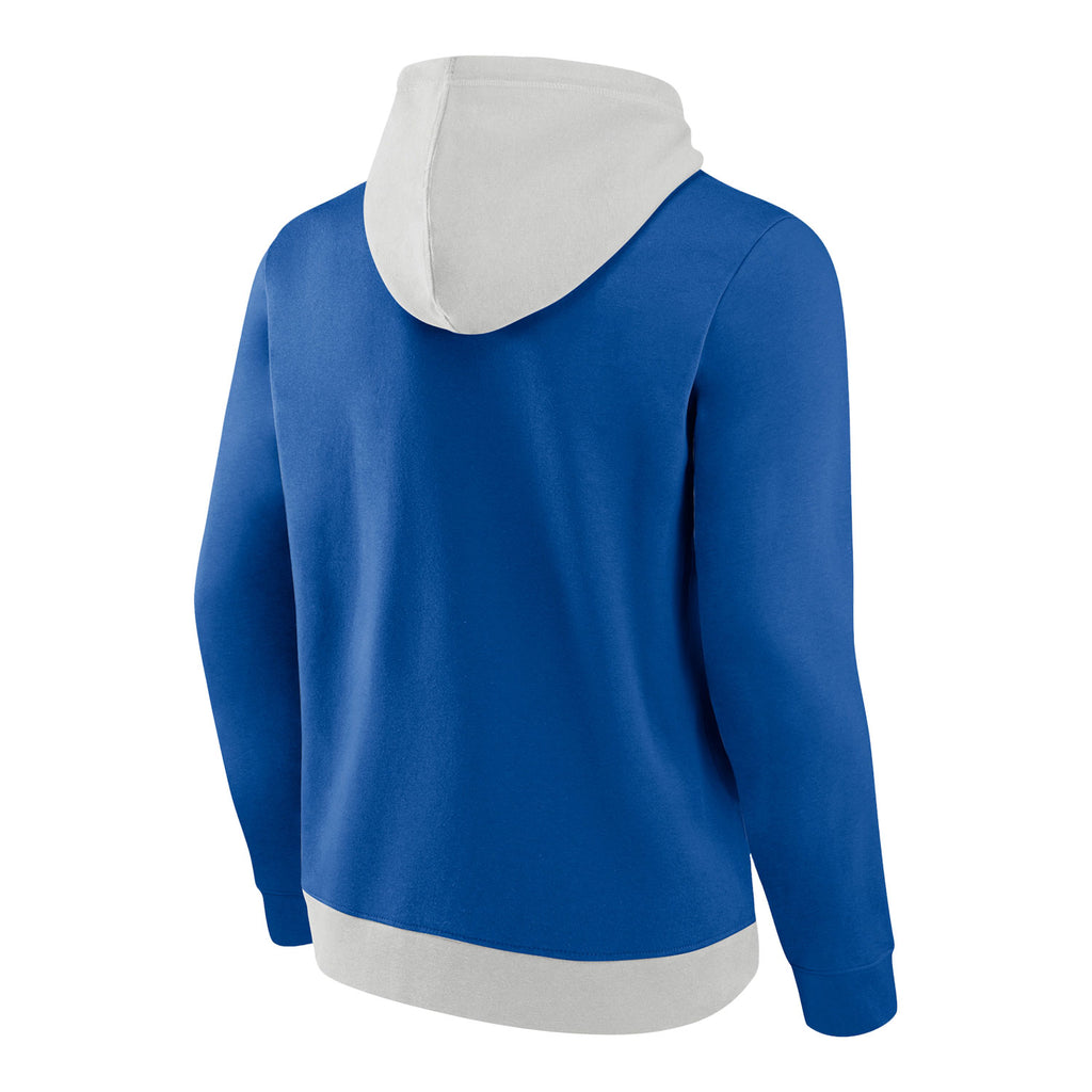 DETROIT PISTONS COLOR BLOCK TEAM LOGO HOODED SWEATSHIRT | Pistons 313 Shop