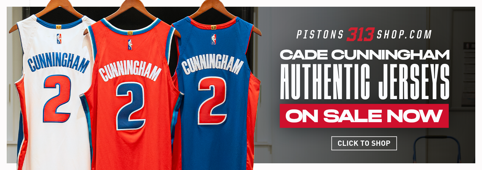Official Detroit Pistons Shop at Pistons313Shop.com