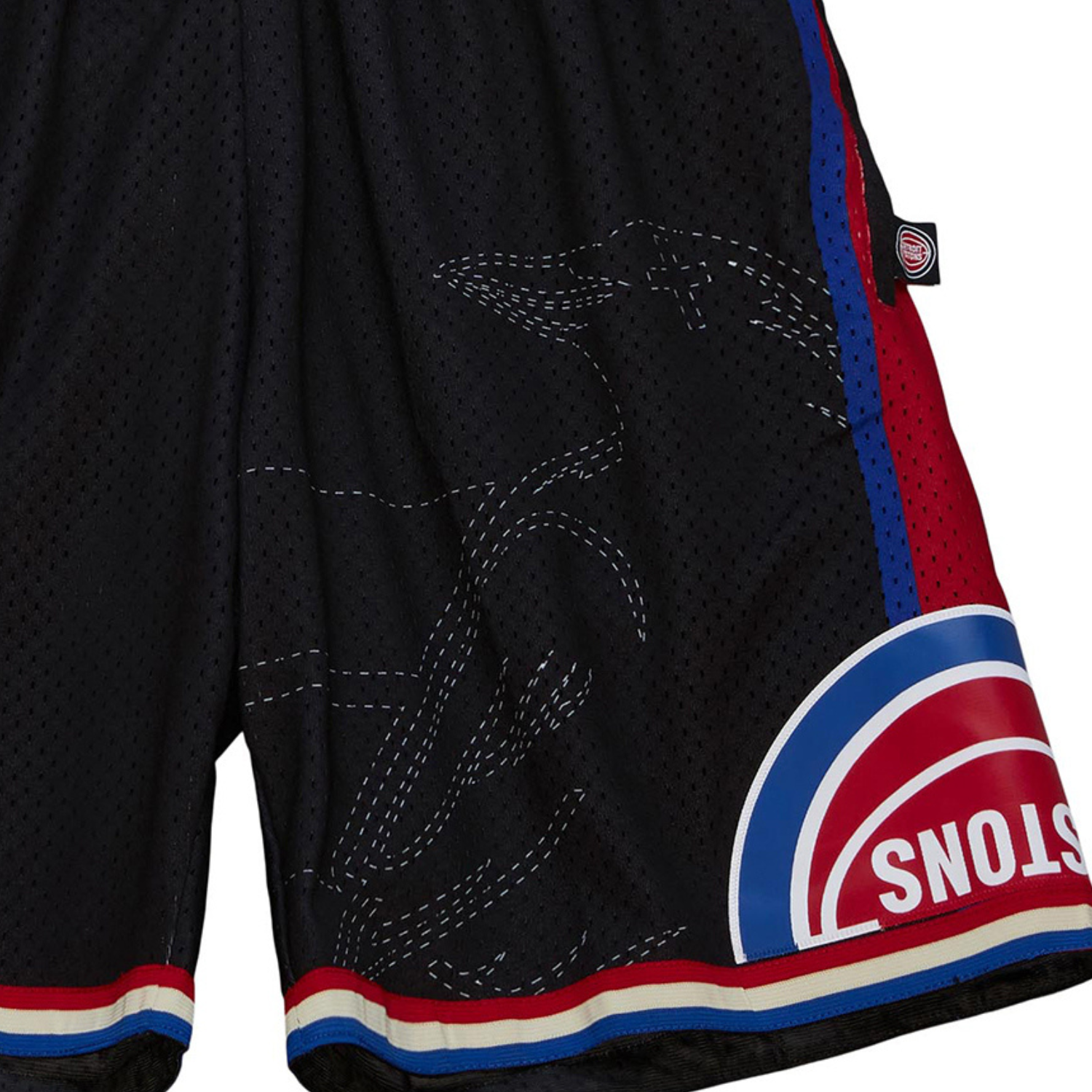 Authentic Men's Detroit Pistons Shorts & Pants | Pistons 313 Shop